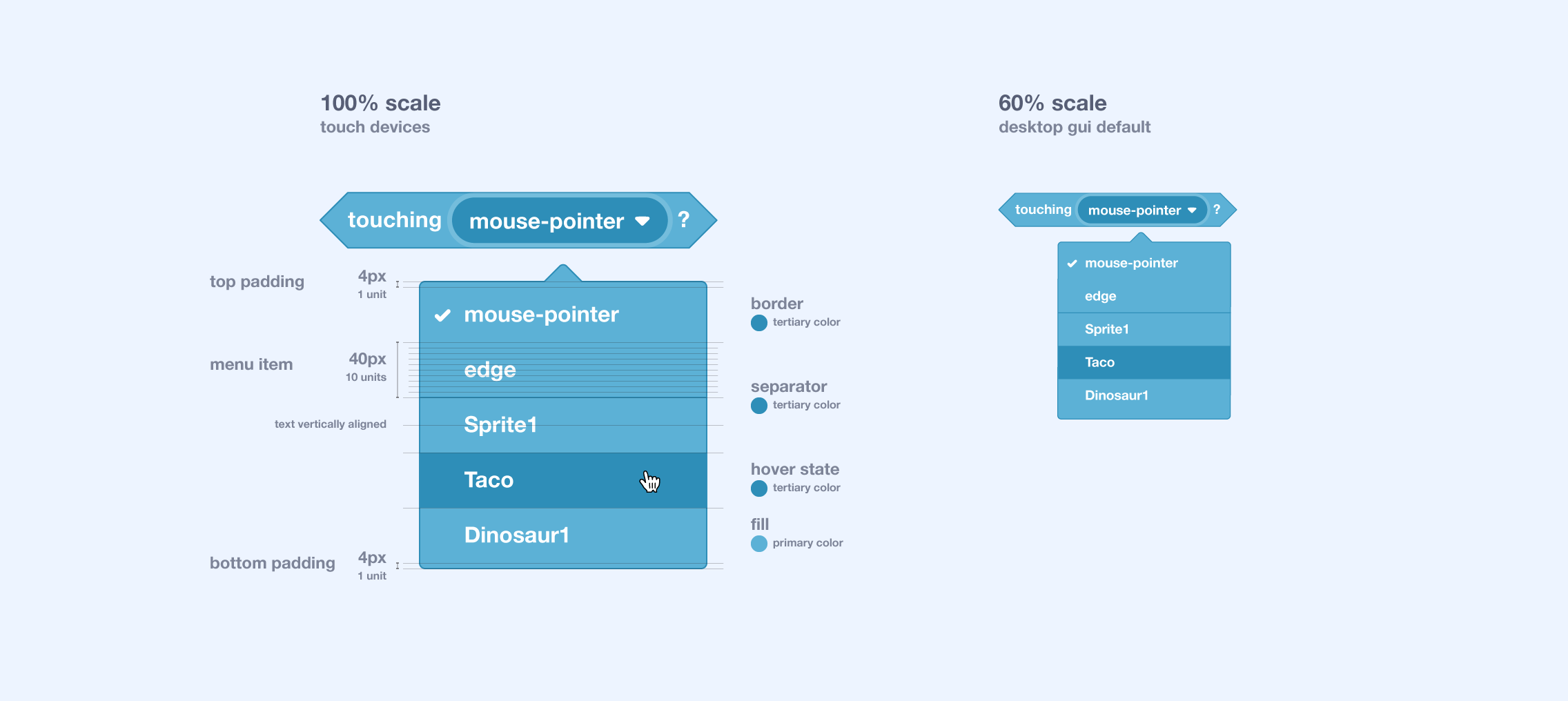 Text drop-down separator appearance · Issue #530 · scratchfoundation ...