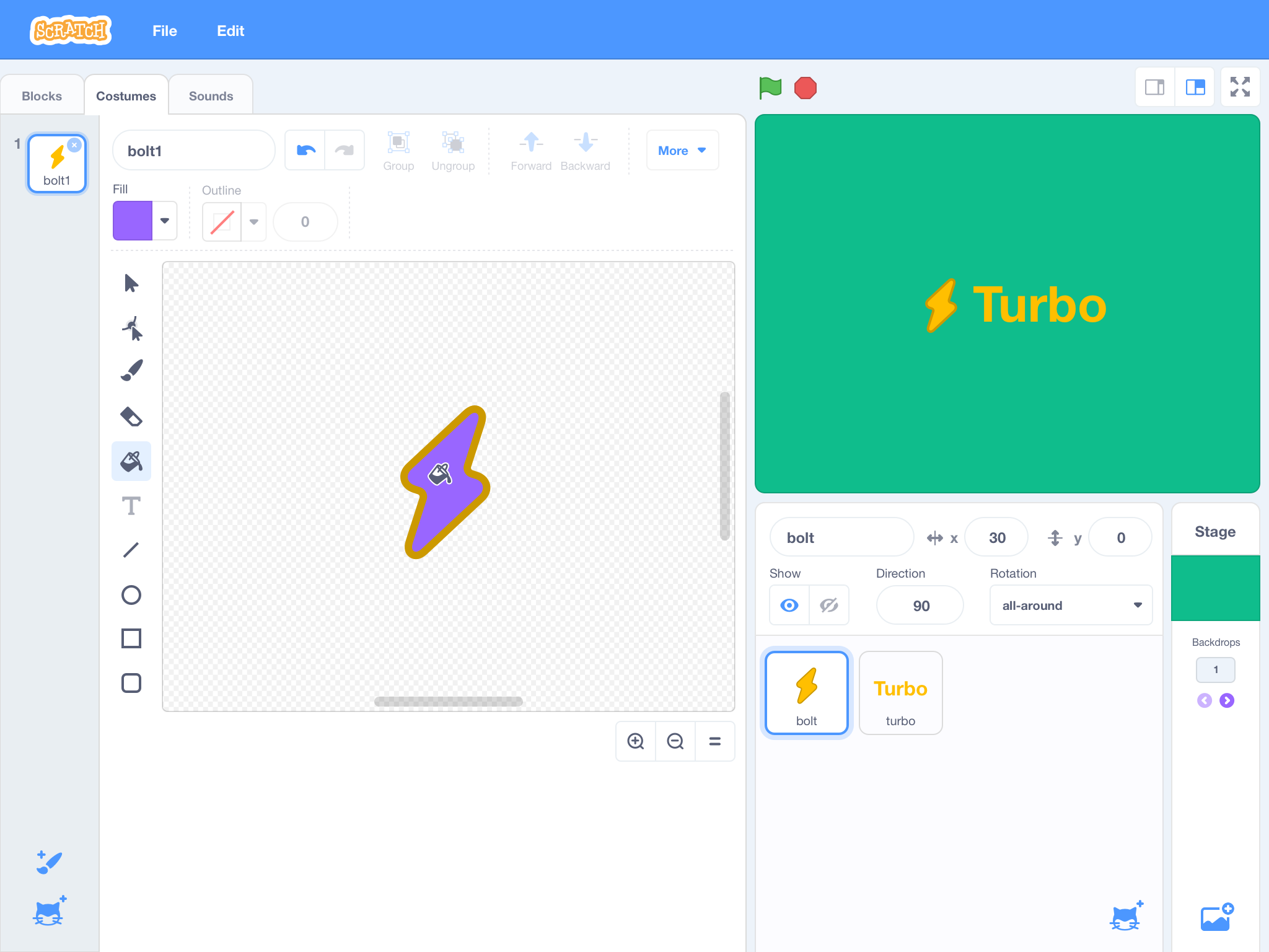 Add Fill tool · Issue #165 · scratchfoundation/scratch-paint · GitHub