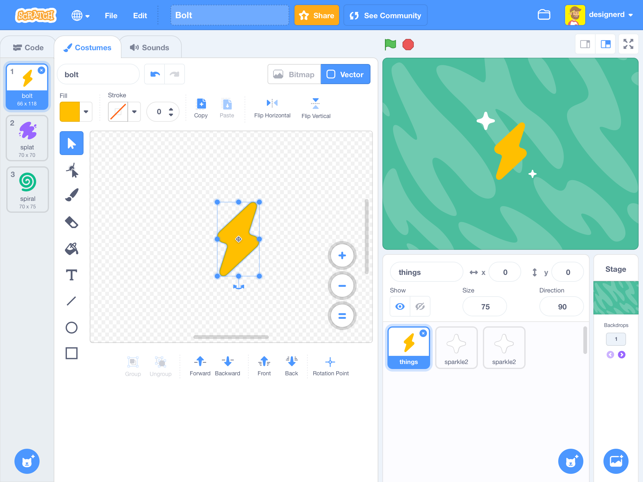 Sprite, Costume, Sounds, Backdrop Tile Refresh · Issue #1332 · scratchfoundation/scratch-gui ...