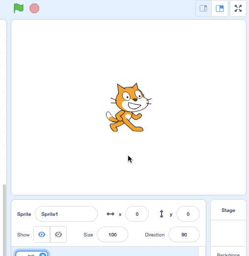 Dragging sprite on stage causes the sprite to appear "glitched" · Issue #2080 ...