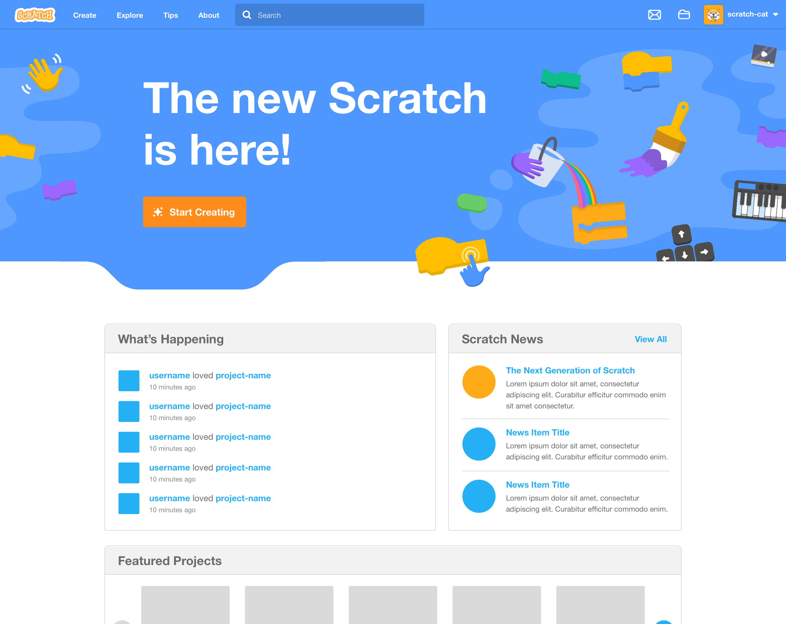 Scratch 3.0 Announcement Banner · Issue #2318 · scratchfoundation ...