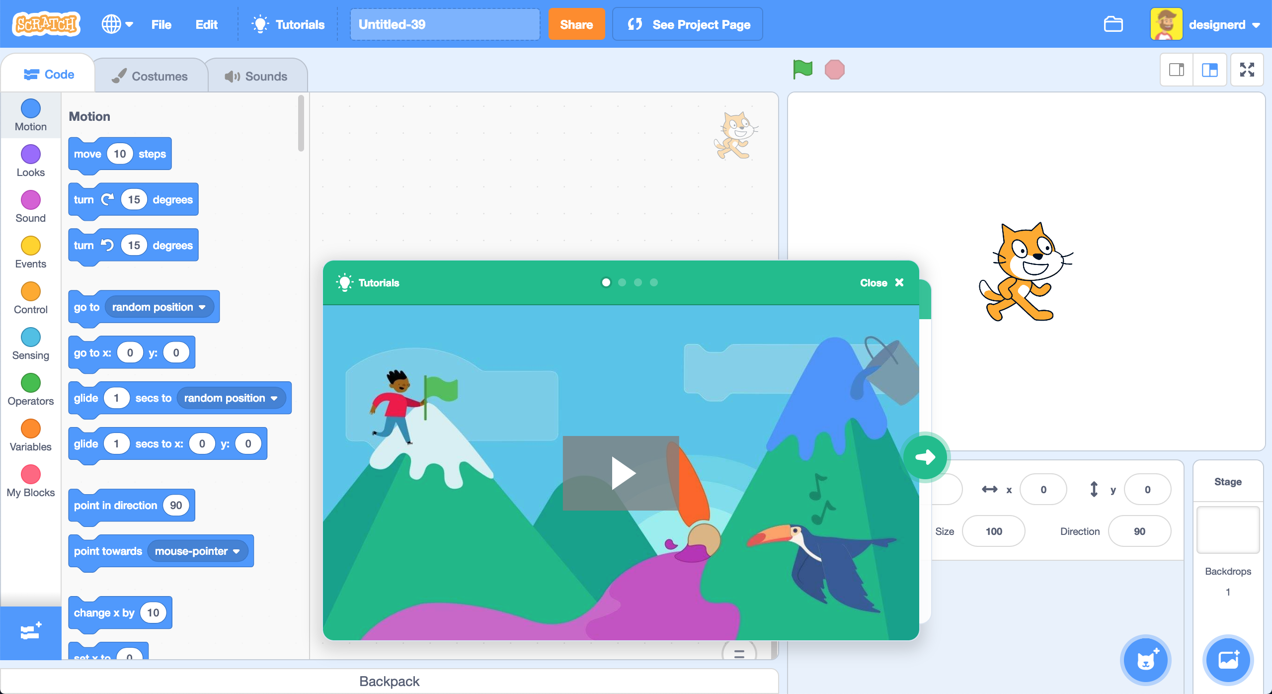 Update Video Size in Tutorial Window · Issue #4668 · scratchfoundation/scratch-gui · GitHub