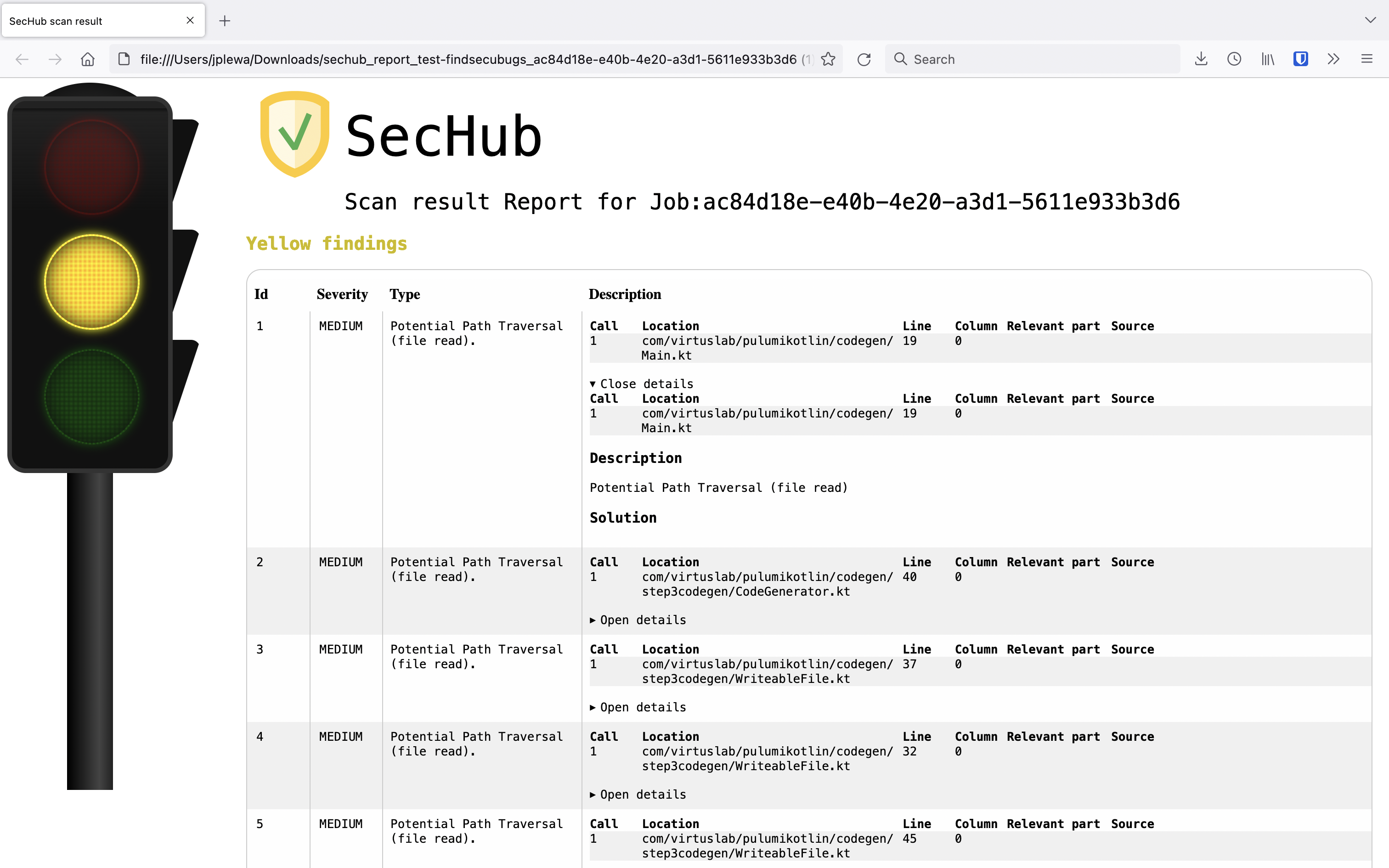 Adding a link to scanner docs to SecHub report · Issue #1906 · mercedes-benz/sechub · GitHub