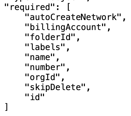 Errors in the schema for `gcp:organizations/getProject:getProject` · Issue #1125 · pulumi/pulumi ...
