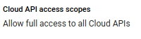 Can't deploy using the ui: insufficient oauth scope · Issue #306 · GoogleCloudPlatform/click-to ...