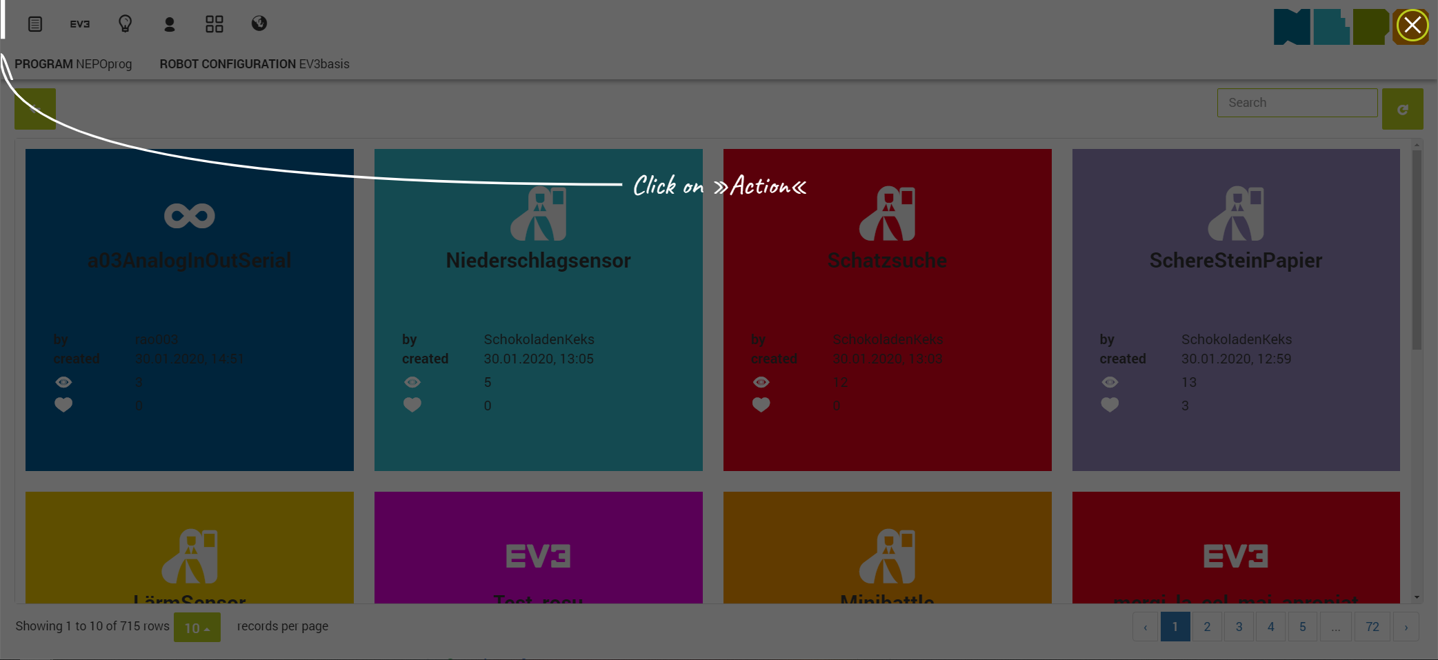Take a tour · Issue #727 · OpenRoberta/openroberta-lab · GitHub
