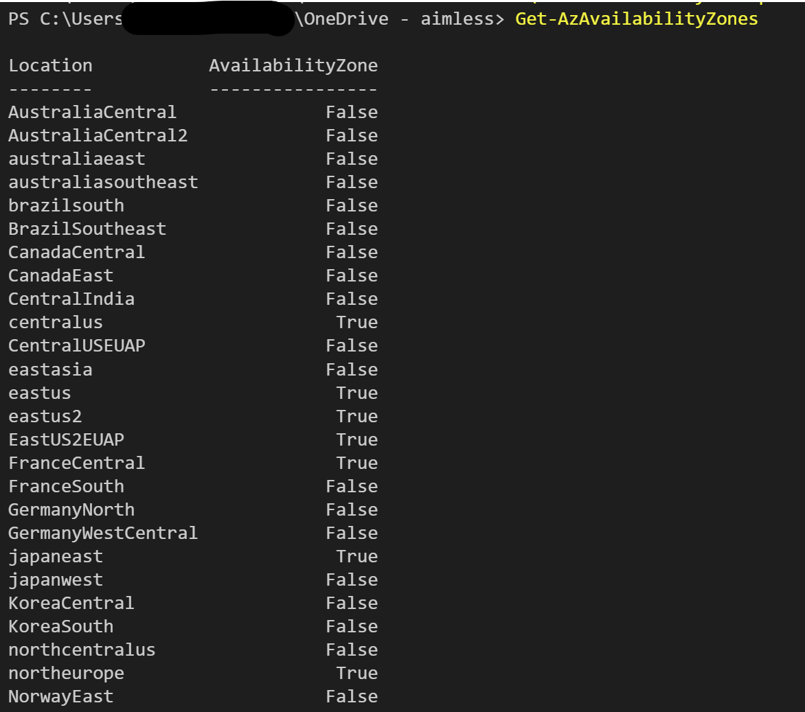 GitHub - kongou-ae/Get-AzAvailabilityZones