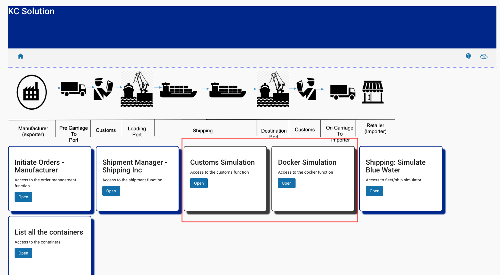 Remove dead code for 'Customs Simulation' and 'Docker Simulation' from UI elements · Issue #60 ...