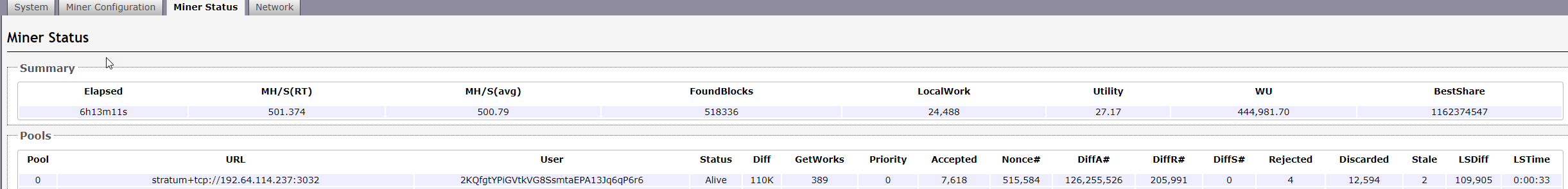 Antminer report DOA shares and false Found Blocks · Issue #233 · UNOMP/unified-node-open-mining ...