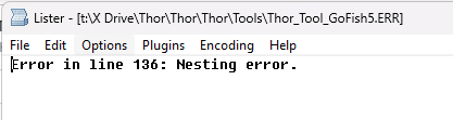 Problem using Tool menu in Thor · Issue #34 · VFPX/Thor · GitHub