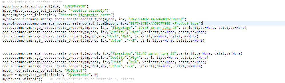 Adding References · Issue #640 · FreeOpcUa/python-opcua · GitHub
