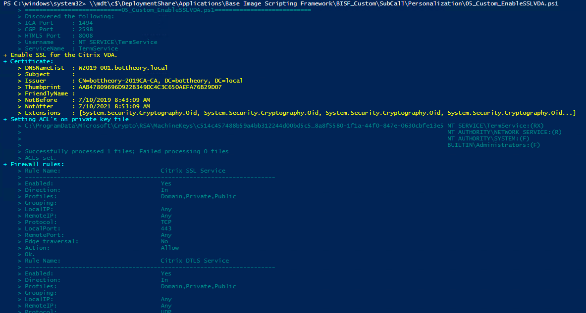 ADMX: Trigger Enable-VdaSSL.ps1 during personalization · Issue #107 · EUCweb/BIS-F · GitHub