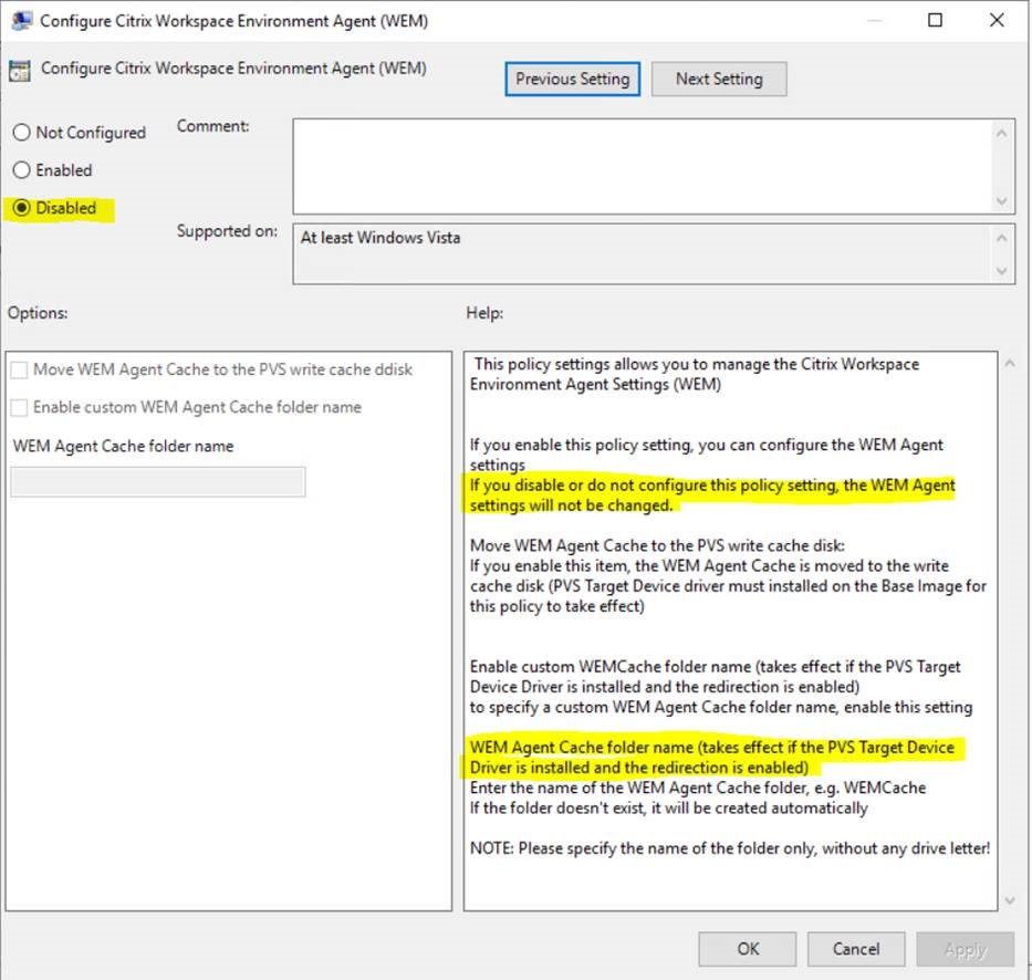 WEM Agent: GPO help description · Issue #196 · EUCweb/BIS-F · GitHub