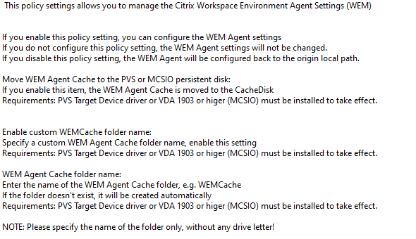 WEM Agent: GPO help description · Issue #196 · EUCweb/BIS-F · GitHub