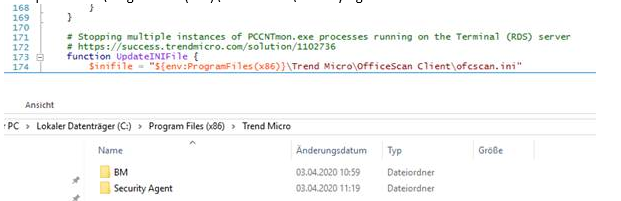 TrendMicro Apex One process not killed · Issue #233 · EUCweb/BIS-F · GitHub