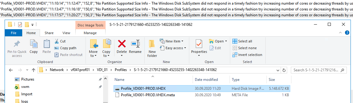 Cannot get partition information · Issue #22 · FSLogix/Invoke ...
