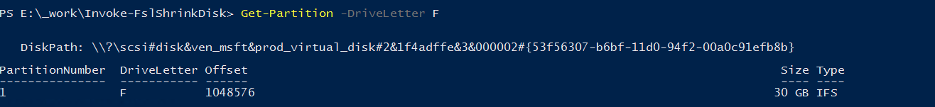 Cannot get partition information · Issue #22 · FSLogix/Invoke ...