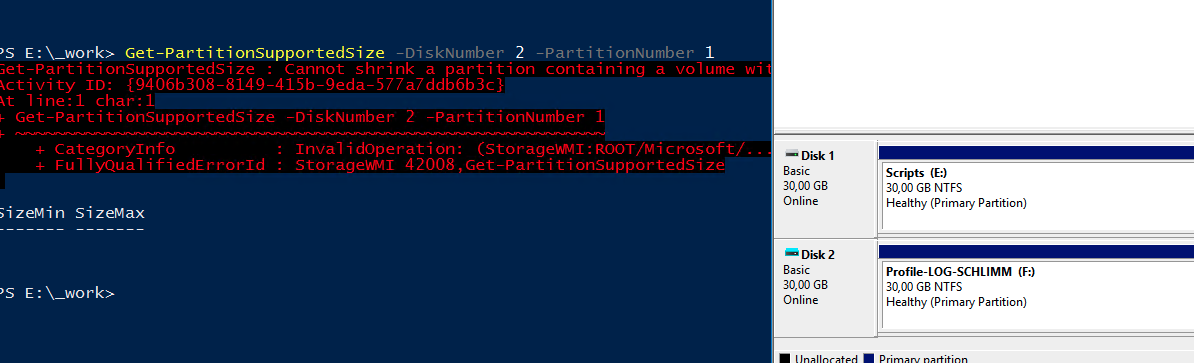 Cannot get partition information · Issue #22 · FSLogix/Invoke ...