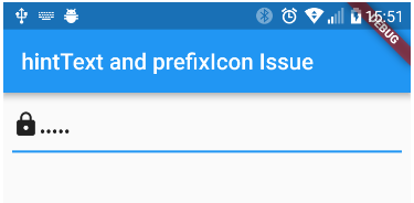 Alignment Issue when hintText and prefixIcon used in TextField · Issue #22471 · flutter/flutter ...