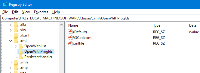 Cannot easily assign associate to xml · Issue #62 · microsoft/XmlNotepad · GitHub
