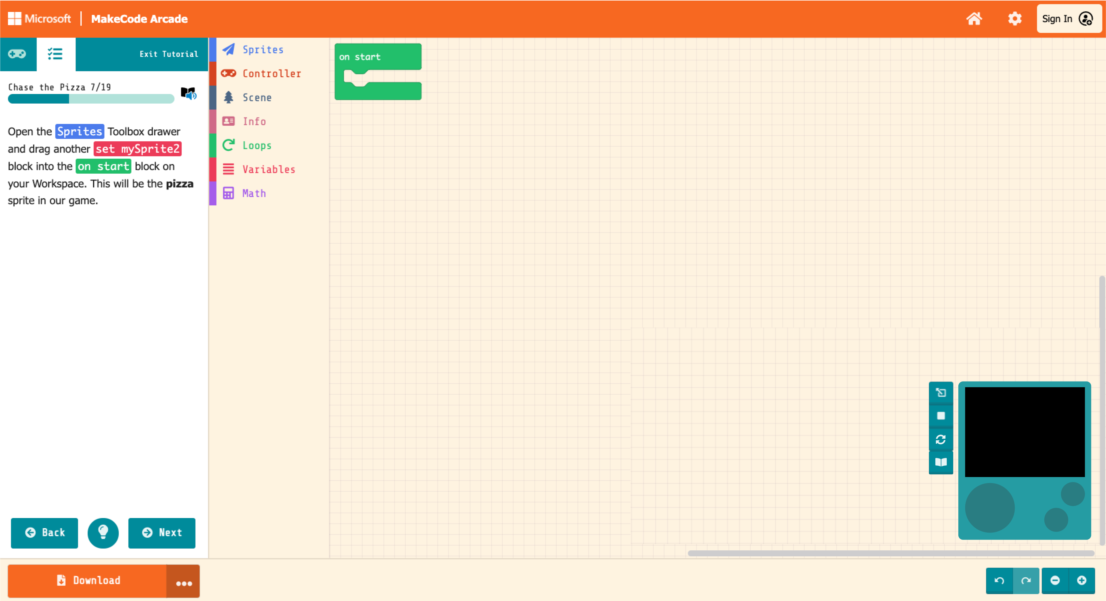 Larger (playable) simulator in tutorial view for tablet/mobile · Issue ...