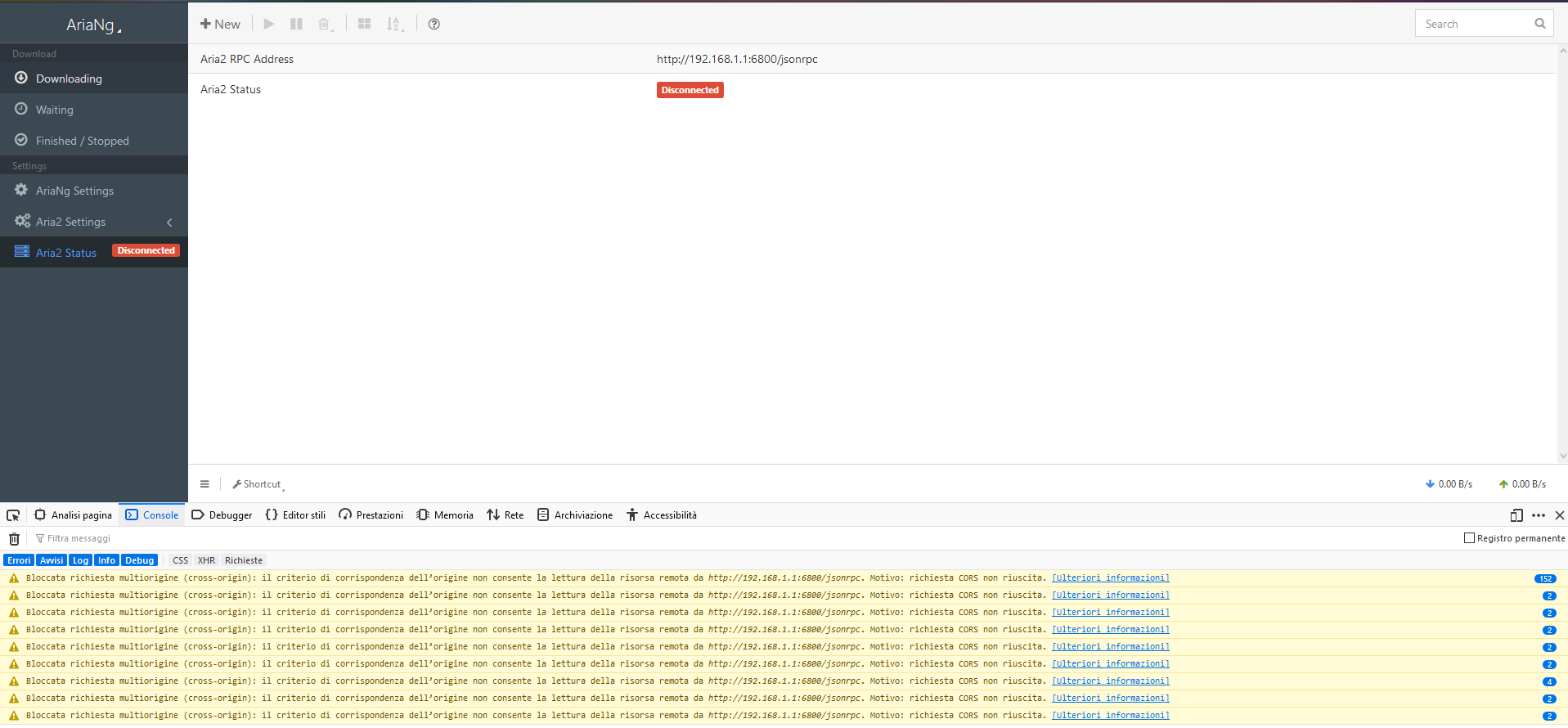 Aria2 not working · Issue #786 · Ansuel/tch-nginx-gui · GitHub