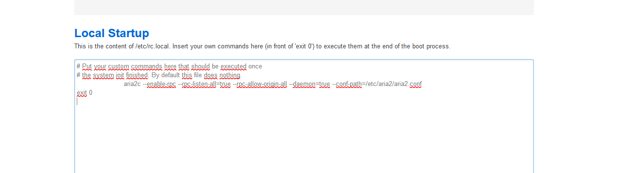 Aria2 not working · Issue #786 · Ansuel/tch-nginx-gui · GitHub
