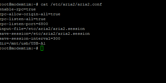 Aria2 not working · Issue #786 · Ansuel/tch-nginx-gui · GitHub