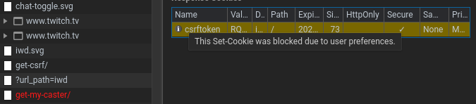 Axios ignoring set-cookie in cross-origin setup on Chrome & Brave · Issue #2303 · axios/axios ...
