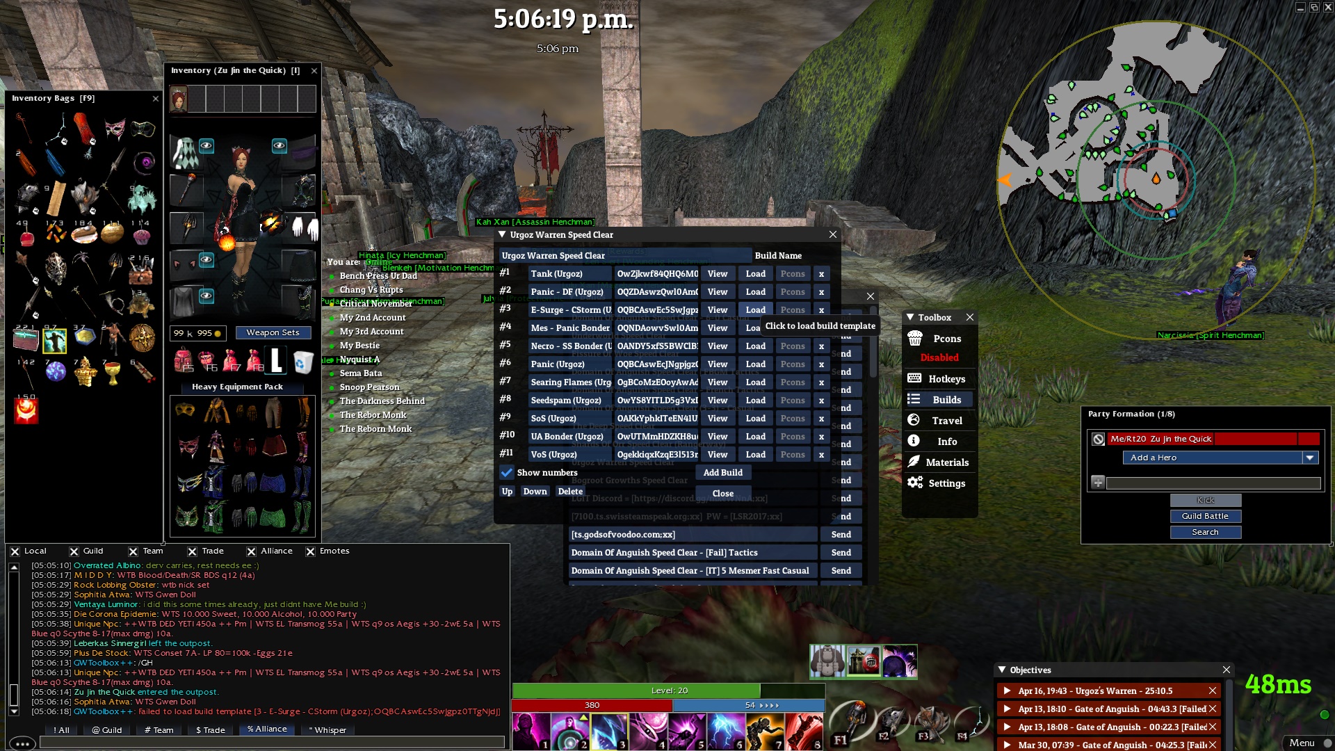 Build Selection Bug? · Issue #890 · gwdevhub/GWToolboxpp · GitHub