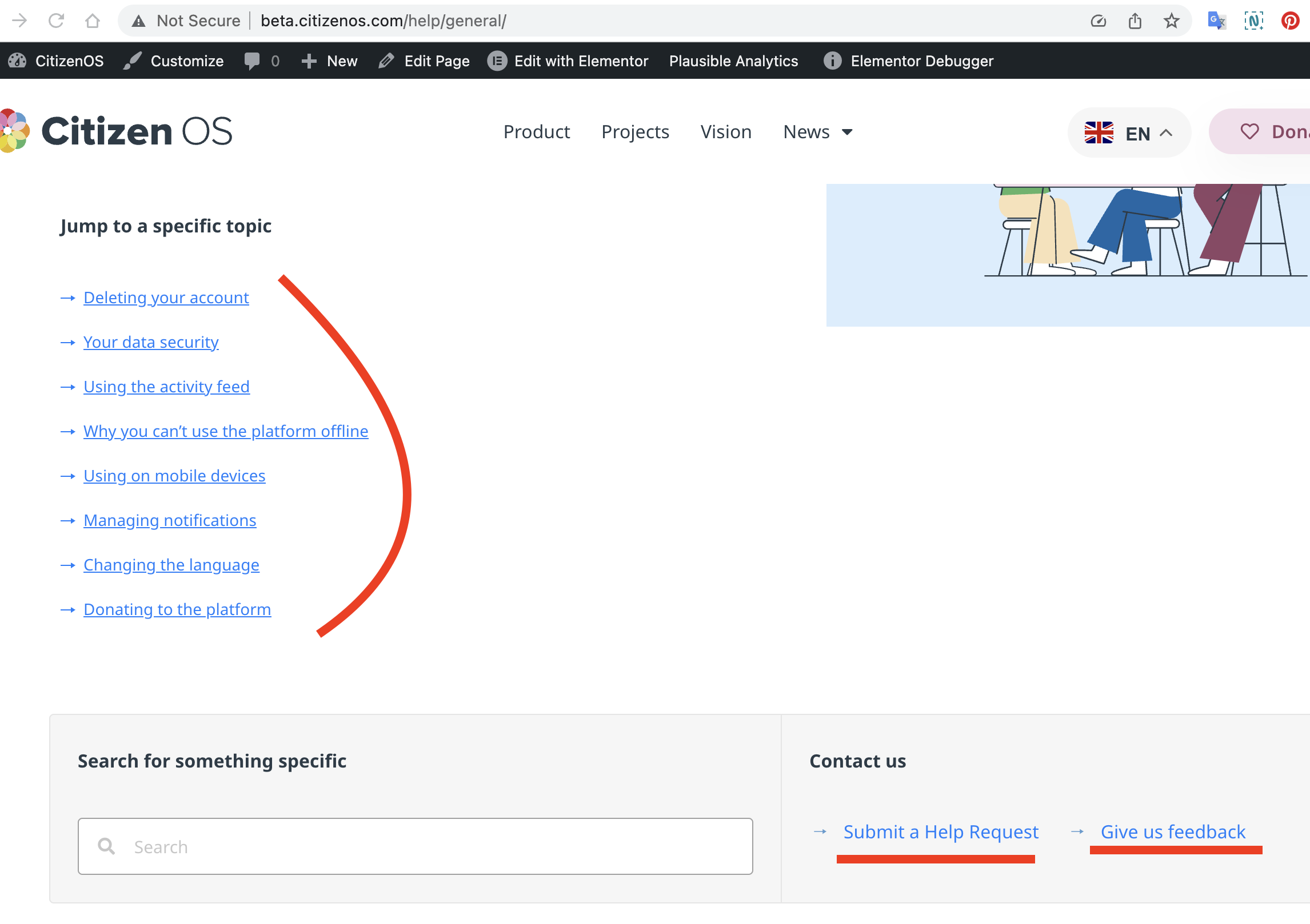 TASK: Help Centre pre-launch requirements · Issue #464 · citizenos/citizenos-web · GitHub