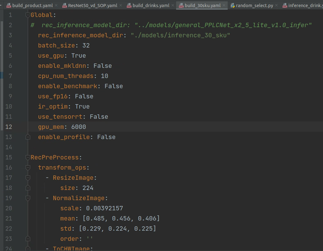 新建特征索引库时，报错 · Issue #1435 · PaddlePaddle/PaddleClas · GitHub