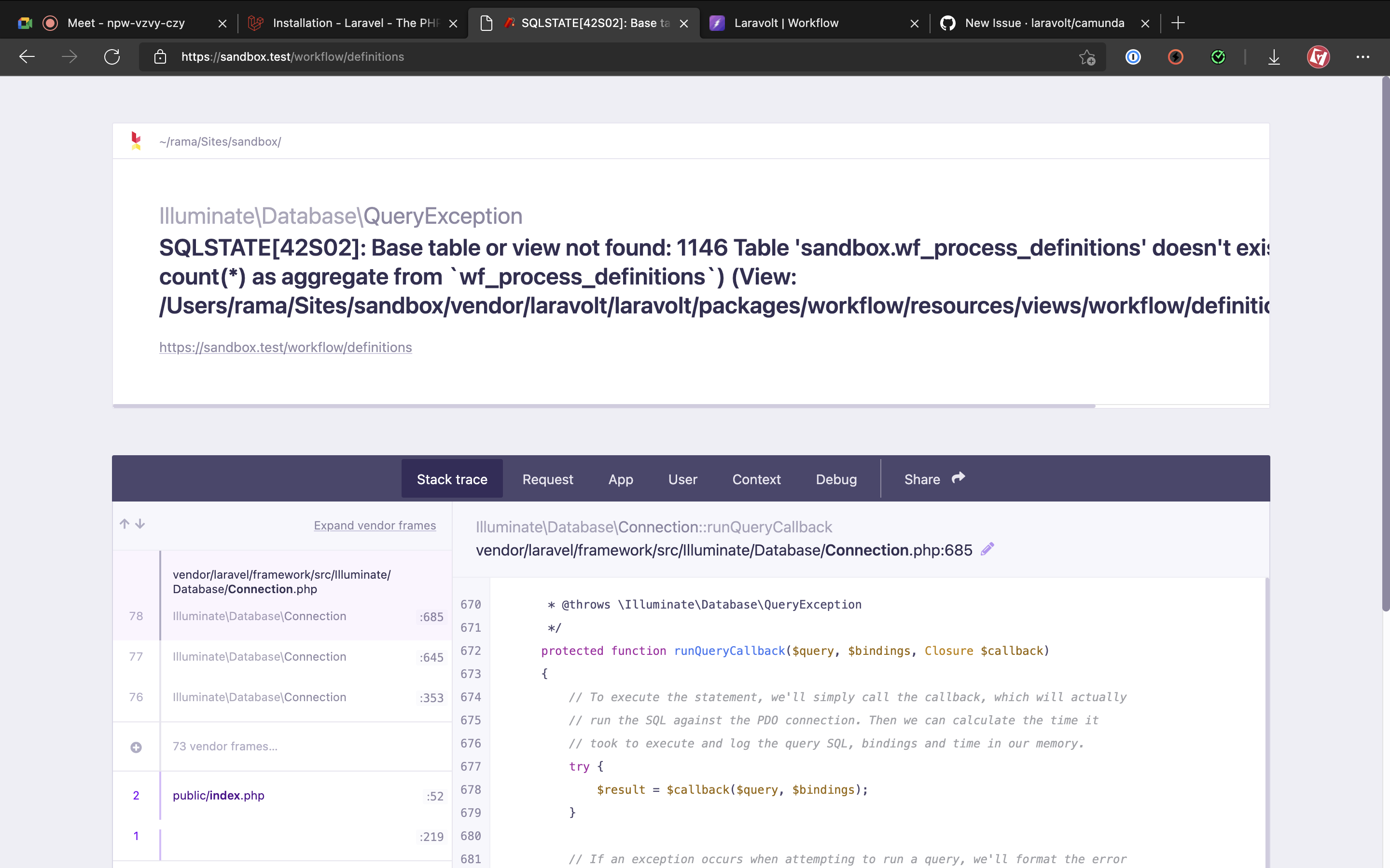Menu Bpmn Error · Issue 112 · Laravolt Laravolt · Github