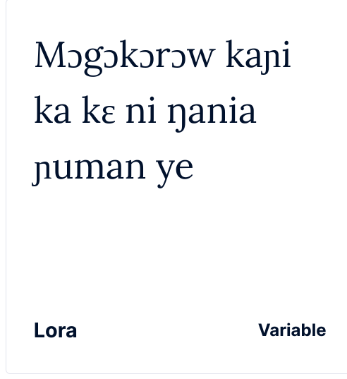 Fontsource Font Preview Display Page Allows Font Substitution · Issue 793 · Fontsource