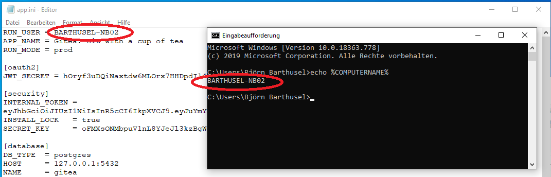 500 Errors on creating and accessing repsitoris · Issue #11178 · go-gitea/gitea · GitHub