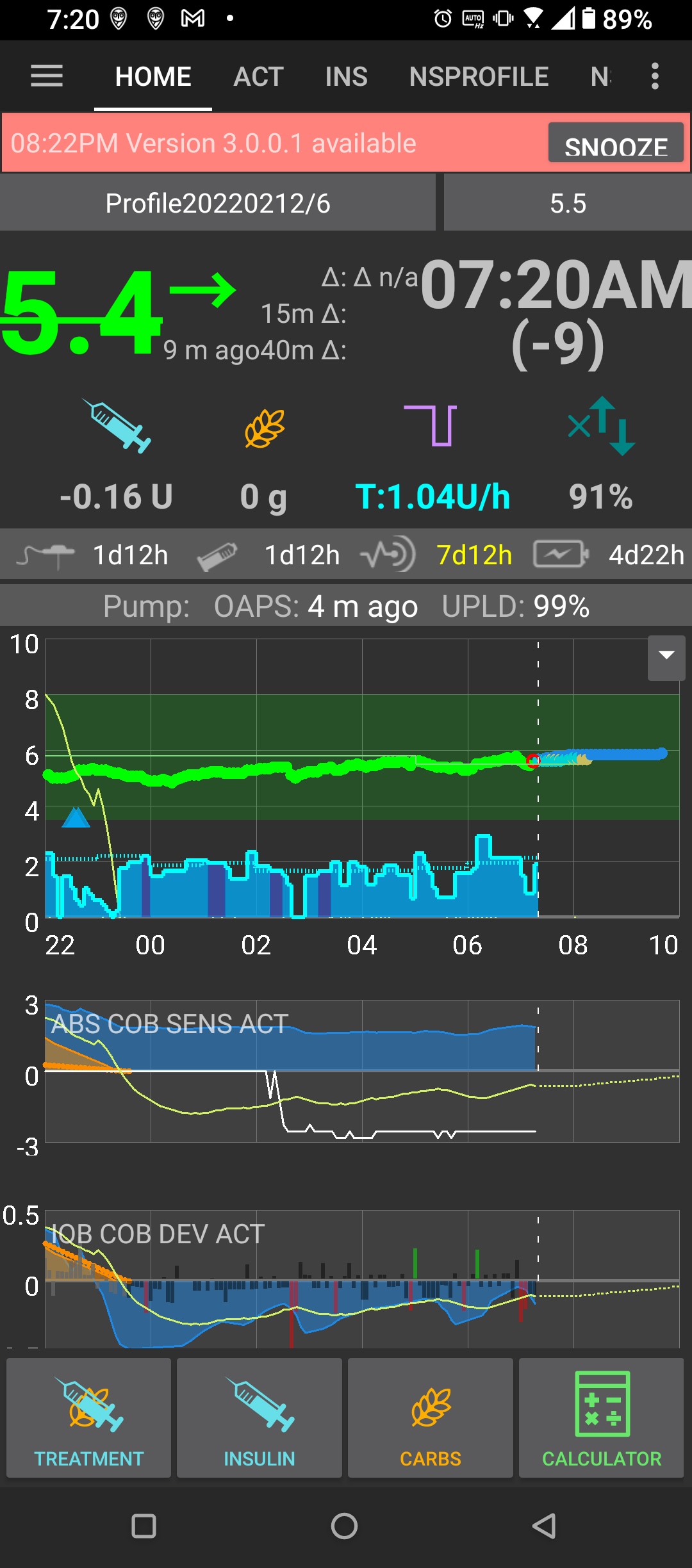 Large NSClient time display · Issue #1308 · nightscout/AndroidAPS · GitHub