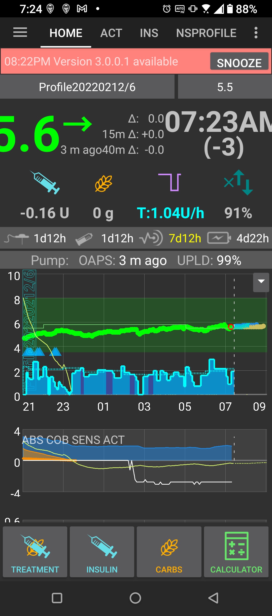 Large NSClient time display · Issue #1308 · nightscout/AndroidAPS · GitHub