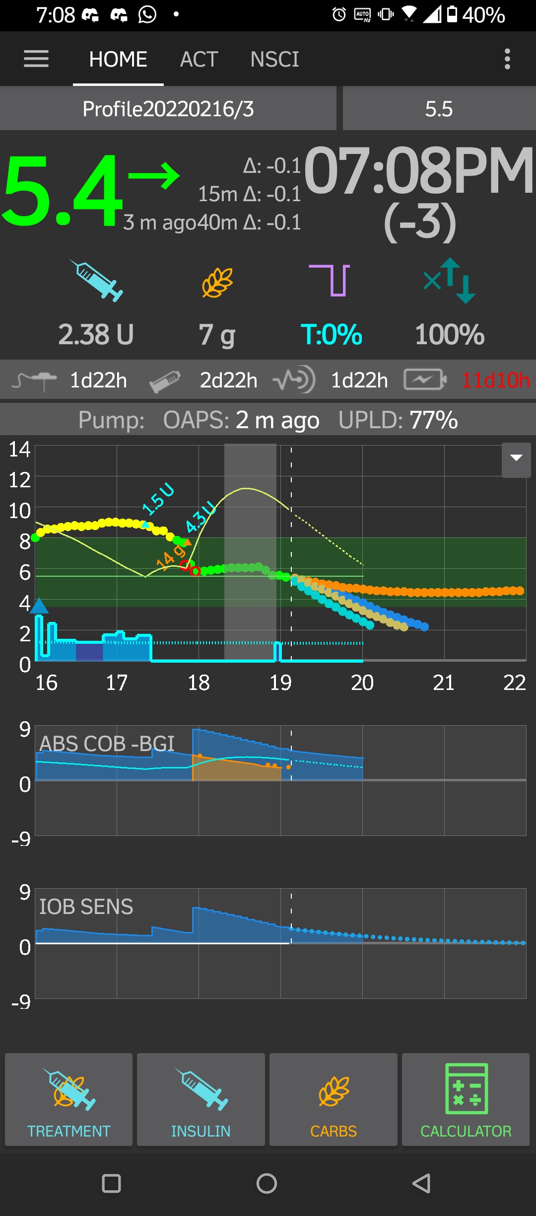 NS Client has no temp targets · Issue #1348 · nightscout/AndroidAPS · GitHub