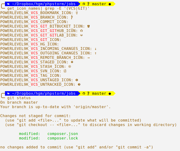 What is this circle icon in the VCS section? · Issue #962 · Powerlevel9k/powerlevel9k · GitHub