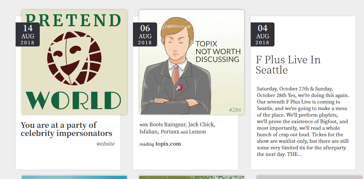 css Grid redesign · Issue #28 · AhoyLemon/TheFPlus · GitHub