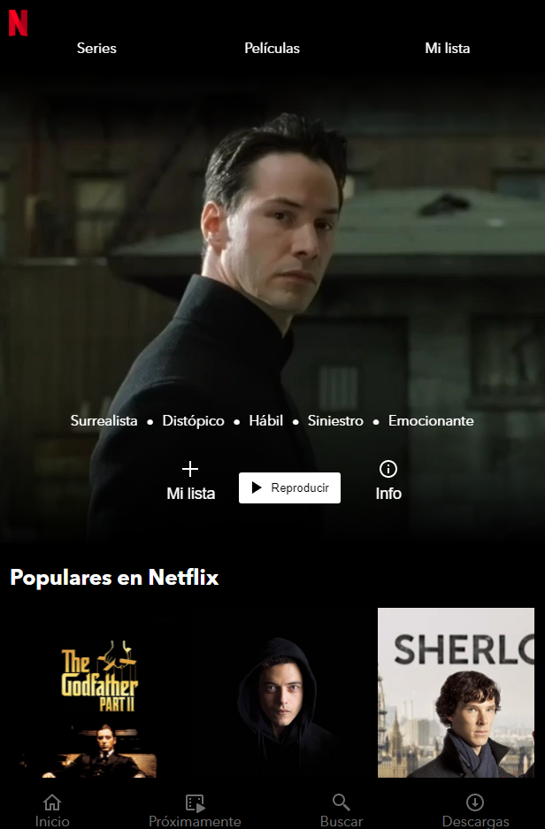 GitHub - lcazaban/MyNetflix: my own version of the netflix interface