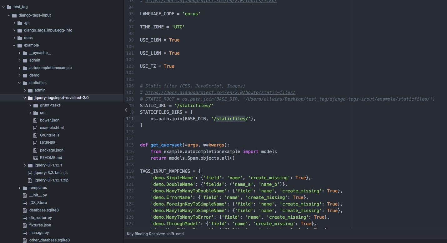 Tags Input · Issue 19 · Wolph Django Tags Input · Github