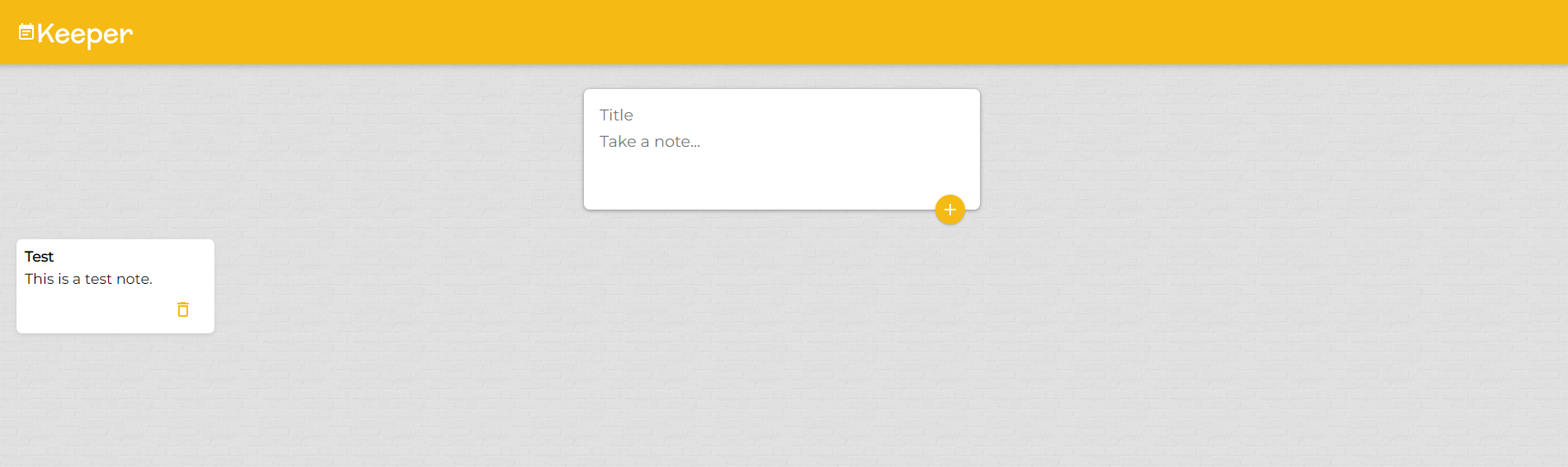 GitHub - UmutEkerdiker/keeper-app: Google Keep style app made using React