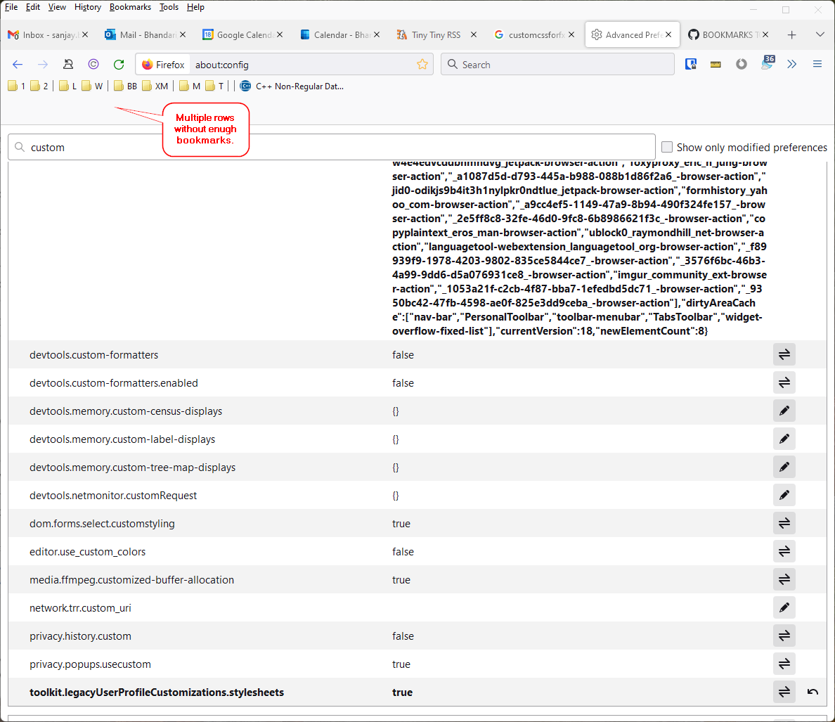 Bookmarks Toolbar Multiple Lines Is Broken In 1070 · Issue 510 · Aris T2customcssforfx · Github 0997
