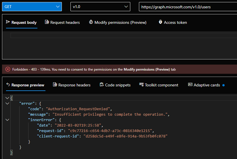 Modify error message banner for 403 Forbidden · Issue #1518 ...