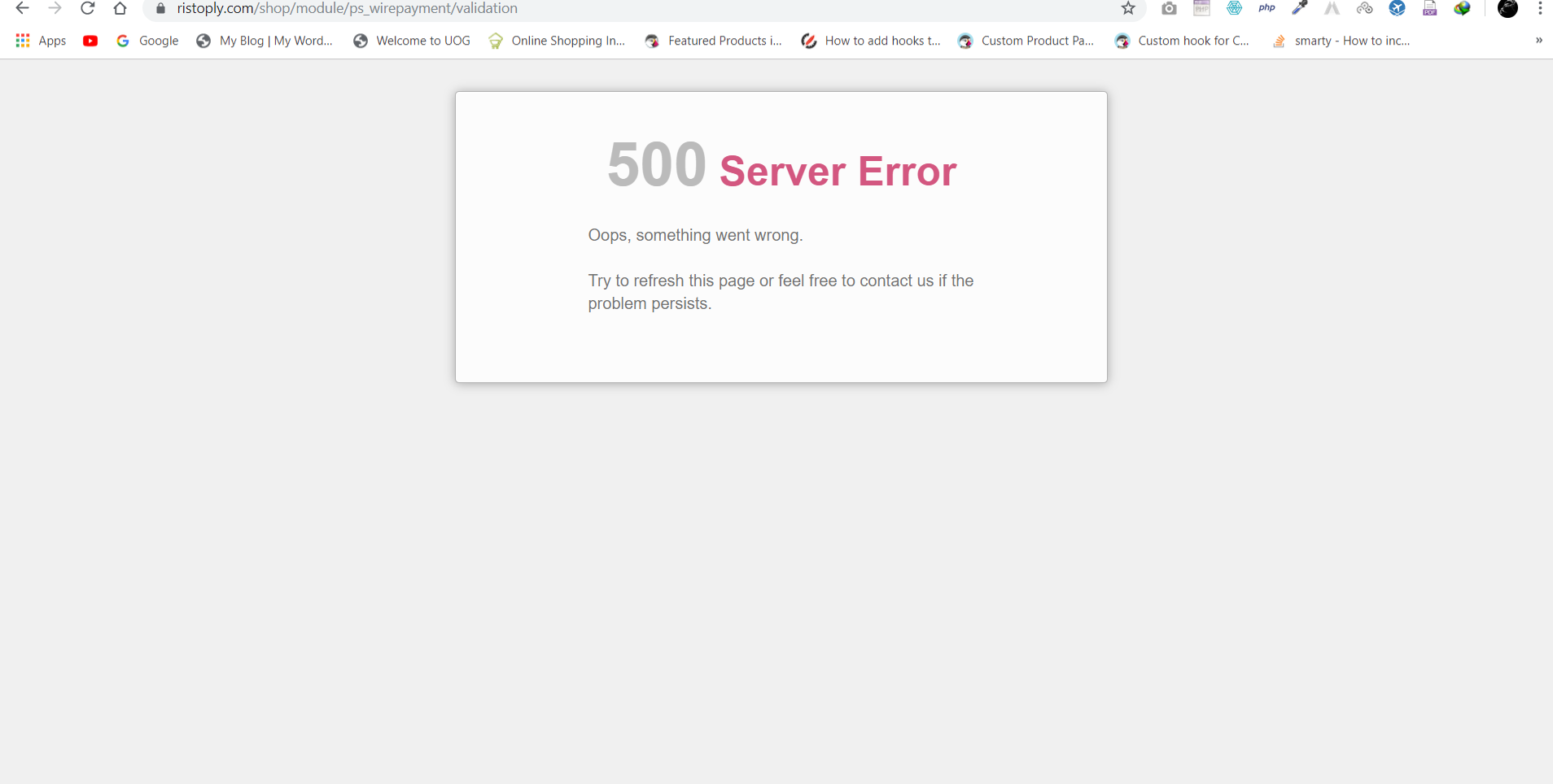 Prestashop 1.7.6.1 Validation Error on Using Voucher in Cart · Issue ...