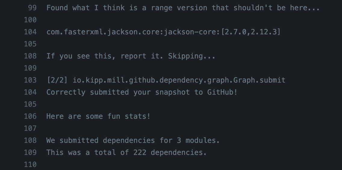 Fails to load dependency graph when dependency uses Version Range · Issue #40 · ckipp01/mill ...