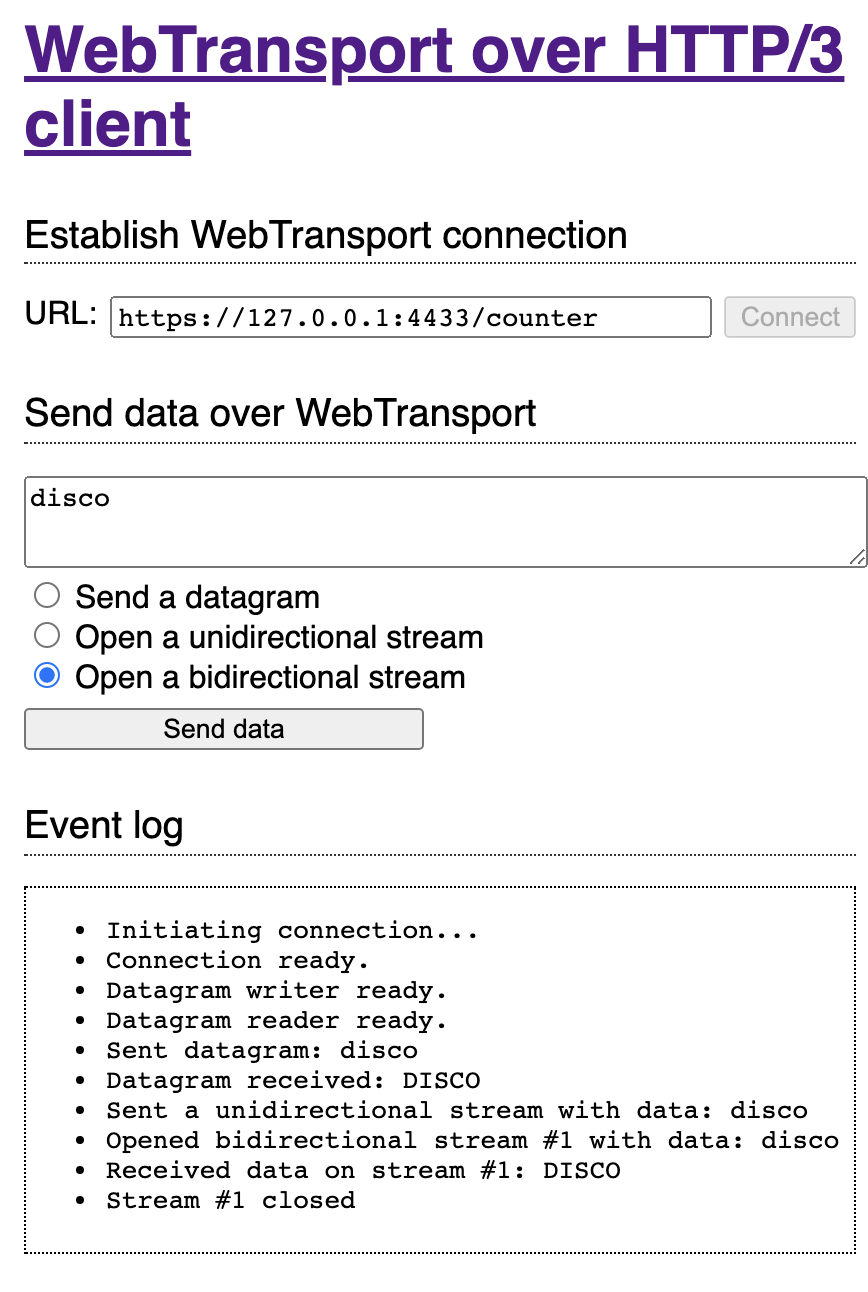 WebTransport Support · Issue #3191 · quic-go/quic-go · GitHub
