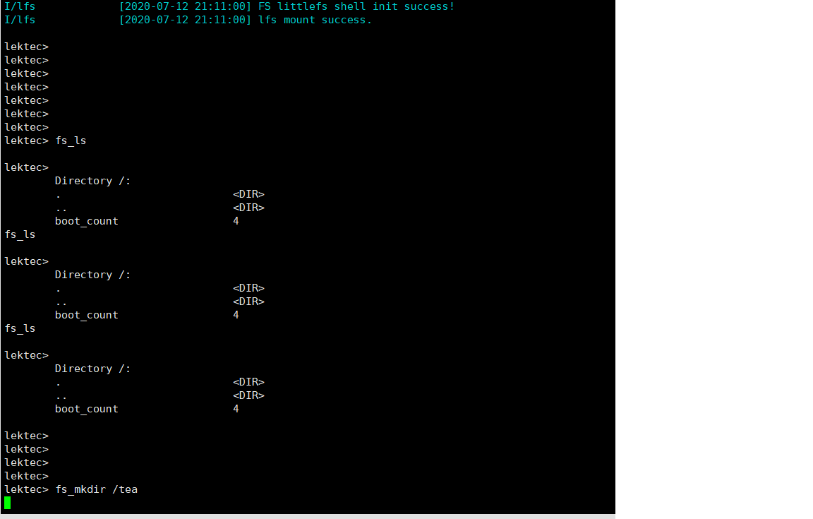 issue about lfs_mkdir · Issue #450 · littlefs-project/littlefs · GitHub