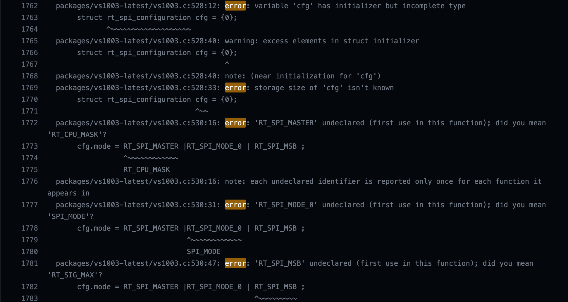 add vs1003 driver by beisongcrt · Pull Request #1668 · RT-Thread/packages · GitHub